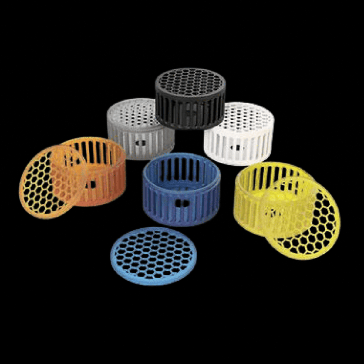 Shroom Box Frag Protector Puck – Aqua Dragon